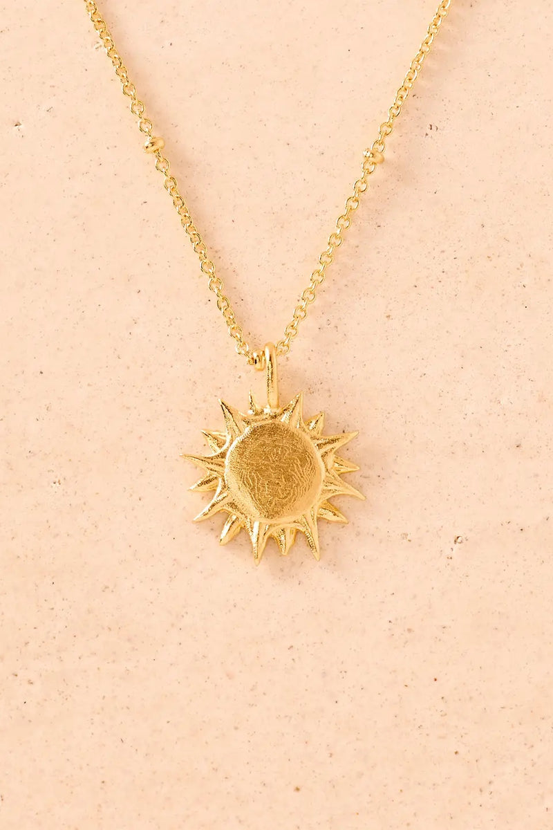 Agapée Jewelry | Solea Necklace | Gold | H&B Style