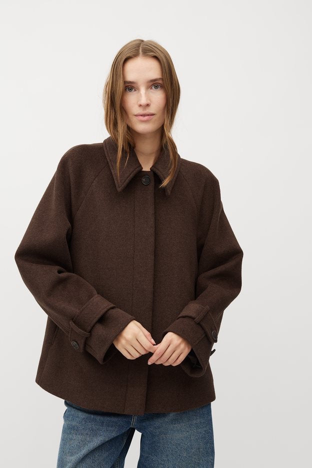 mbyM | Tary Wool Jacket | Java | H&B Style